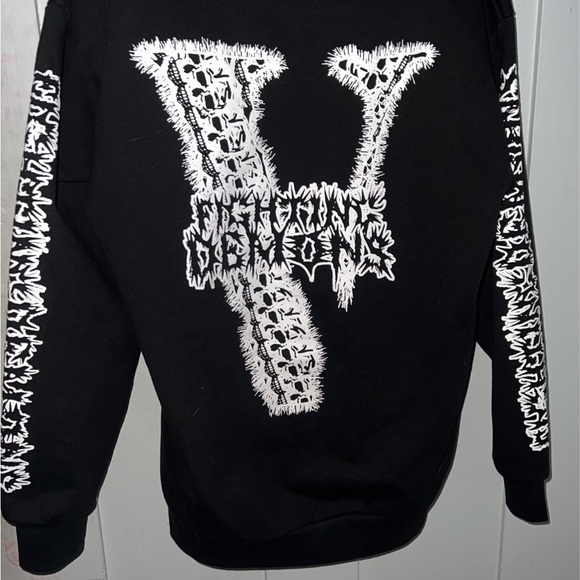 VLONE | Shirts | Juice Wrld Fighting Demons Vlone Hoodie | Poshmark